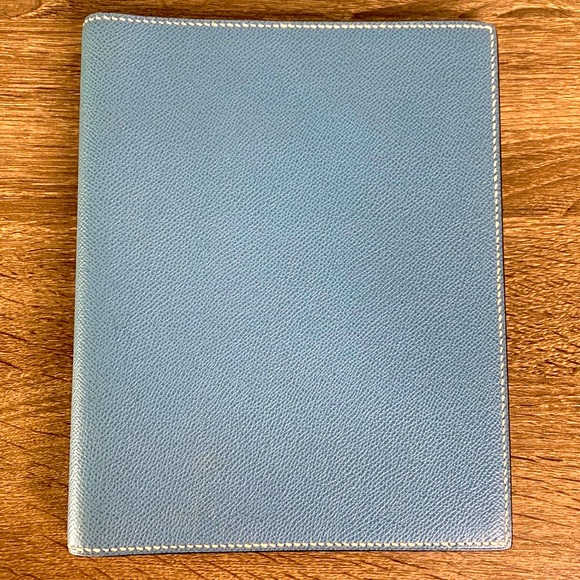 Hermes | Office | Hermes Notebook Cover With Original Refill Paper ...